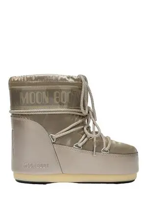 Moon Boot Icon Low Glance Boots - Platinum