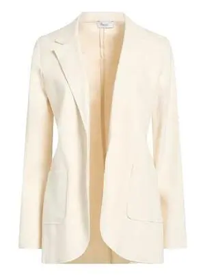 HOPPER Single-Breasted Blazer Beige