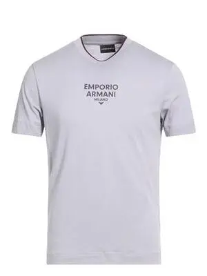 Emporio Armani T-shirt Lilac Size Cotton - Purple