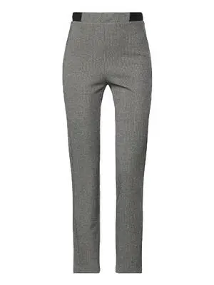 Patrizia Pepe Tapered Houndstooth Pants - Black