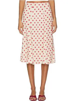 LISA SAYS GAH Amora Skirt - Scarlett Dot