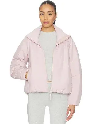 Beyond Yoga Warm Up Puffer Jacket - Pale Pink