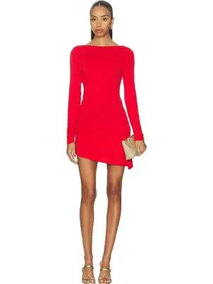 MADISON THE LABEL Paris Mini Dress - Crimson