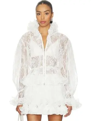 AKNVAS Elisa Lace Jacket - Ivory
