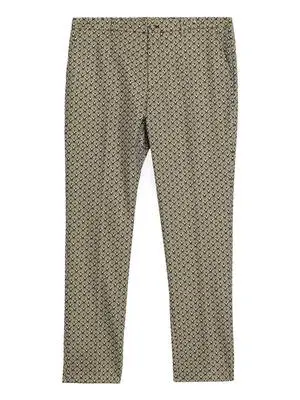 Etro Medallion Jacquard Trousers - Black