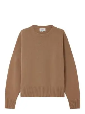 LOULOU DE SAISON Anton Embroidered Cashmere Sweater