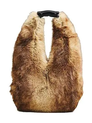 Apparis Colette Faux Fur Bag - Tan