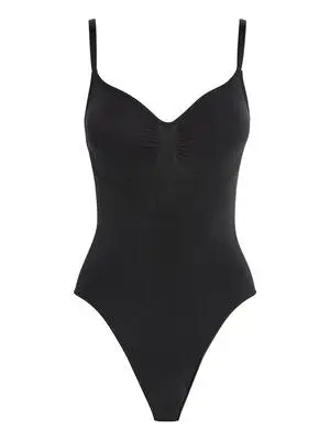 SKIMS Seamless Sculpt Thong Bodysuit - Black