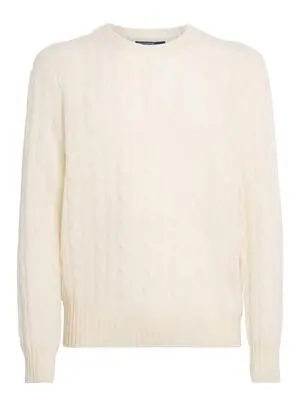Polo Ralph Lauren Cashmere Cable-knit Sweater - Beige