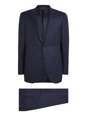 Canali Wool 2-piece Suit - Navy