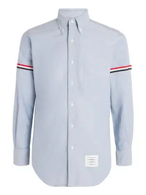 Thom Browne 4-bar Stripe Shirt - Blue