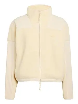 SKIMS Teddy Boxy Zip-up Jacket - Ivory