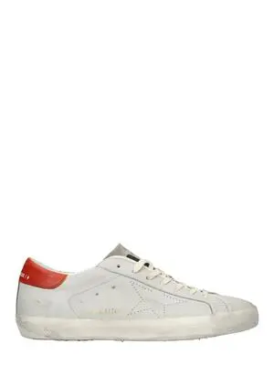 GOLDEN GOOSE Suede Super-star Sneakers - Grey