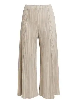 Issey Miyake Thicker Bottoms 1 Trousers - Beige