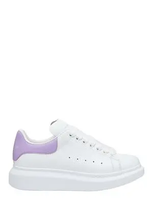 Alexander McQueen Leather Oversized Sneakers - Nude