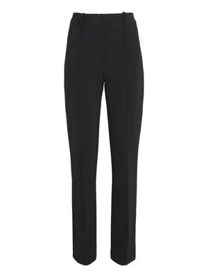 Claudie Pierlot High-rise Cigarette Trousers - Black