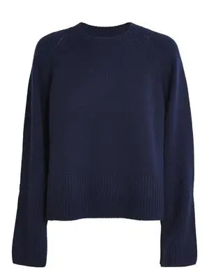 JOSEPH Cashmere Fisherman's Rib Sweater