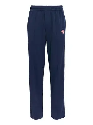 Casablanca Piqué Track Pants - Navy