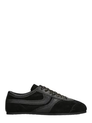 Dries Van Noten Dustin Suede Sneakers - Black