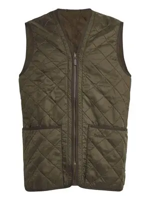 Barbour Quilted Zip-in Liner Gilet - Green