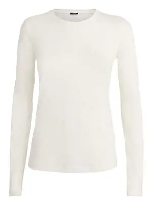 JOSEPH Long-sleeve T-shirt - Ivory