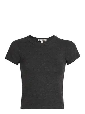 Eterne Cotton-modal Blend Baby T-shirt - Grey
