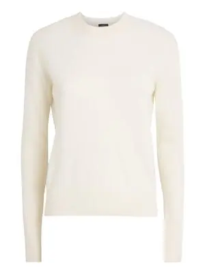 JOSEPH Cashmere Round Neck Sweater - Ivory