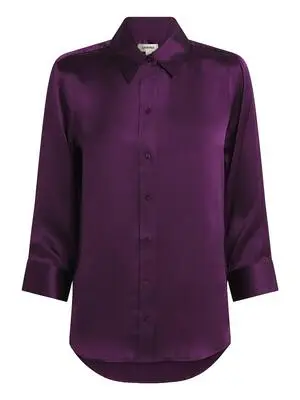 L'Agence Dani Shirt - Purple