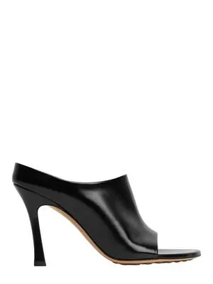 Bottega Veneta Leather Rana Mules 90 - Black