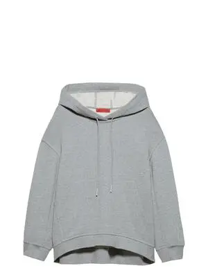 Max & Co. Cotton Relaxed Hoodie - Grey