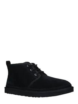 UGG Suede Neumel Lace-up Boots - Black