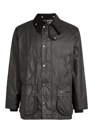 Barbour Waxed Bedale Jacket - Black