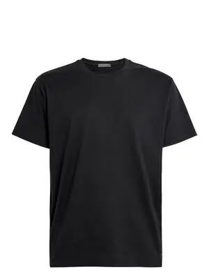 Corneliani Cotton Short-sleeve T-shirt - Black