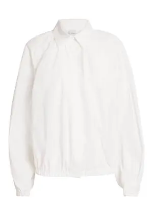 Patou Volume Bubble Blouse - White