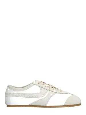 Dries Van Noten Suede Dustin Sneakers - White