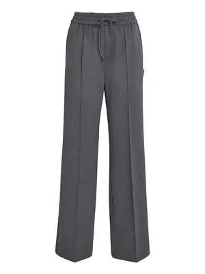 Max & Co. Wool-blend Wide Leg Trousers - Grey