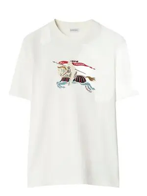 Burberry Cotton Ekd T-shirt - White