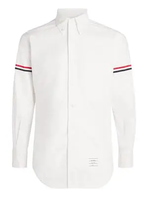 Thom Browne 4-bar Stripe Shirt - White