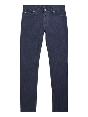 Brioni Organic Denim Meribel Straight Jeans - Blue