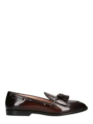 Bally Leather Ethon Loafers - Brown