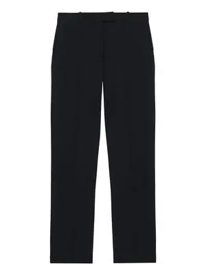 Alexander McQueen Cropped Trousers - Black
