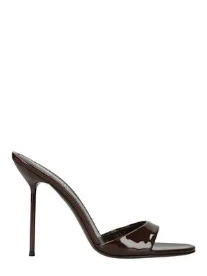 Paris Texas Patent Leather Lidia 105 Mules - Brown