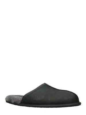 UGG Suede Scuff Slippers - Black
