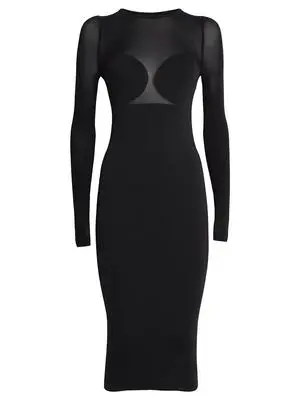 Wolford Bustier Midi Dress - Black