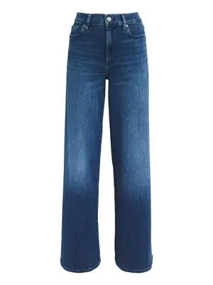 FRAME Le Slim Palazzo Wide-leg Jeans - Blue