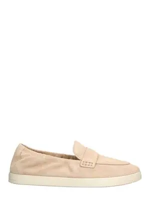 Tory Burch Suede Ballet Loafers - Beige