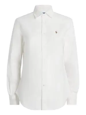 Polo Ralph Lauren Cotton Polo Pony Shirt - White