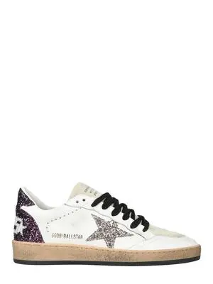 GOLDEN GOOSE Ballstar Suede Sneakers - White