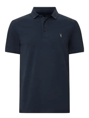 ALLSAINTS Organic Cotton Reform Polo Shirt - Blue