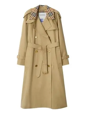 Burberry Long Castleford Trench Coat - Beige